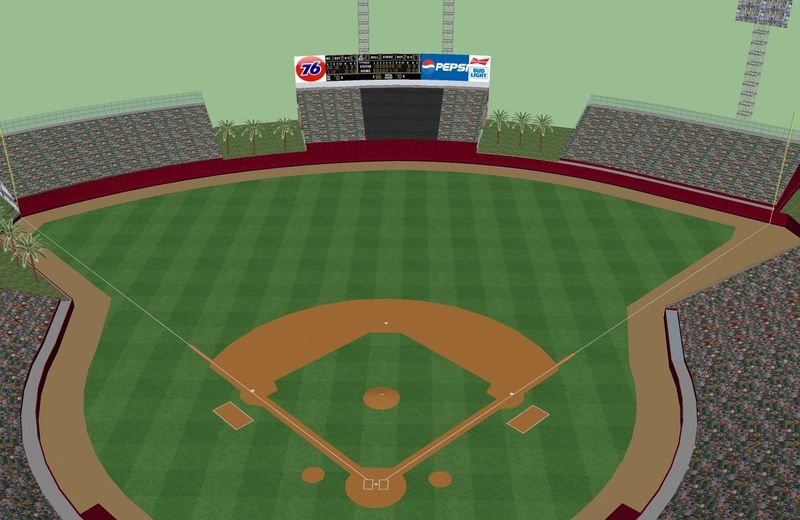 3D Fictional Stadium Pack Uploaded - OOTP Developments Forums