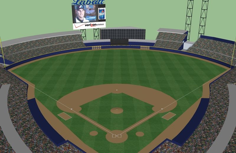 3D Fictional Stadium Pack Uploaded - OOTP Developments Forums