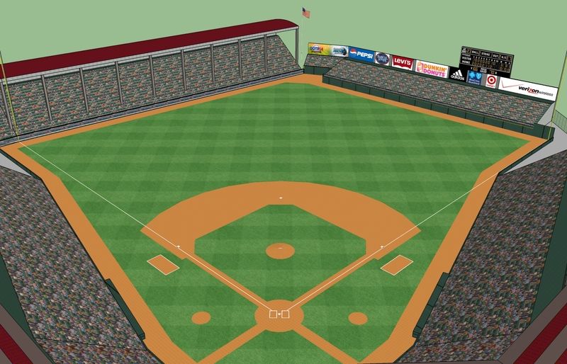 3D Fictional Stadium Pack Uploaded - OOTP Developments Forums