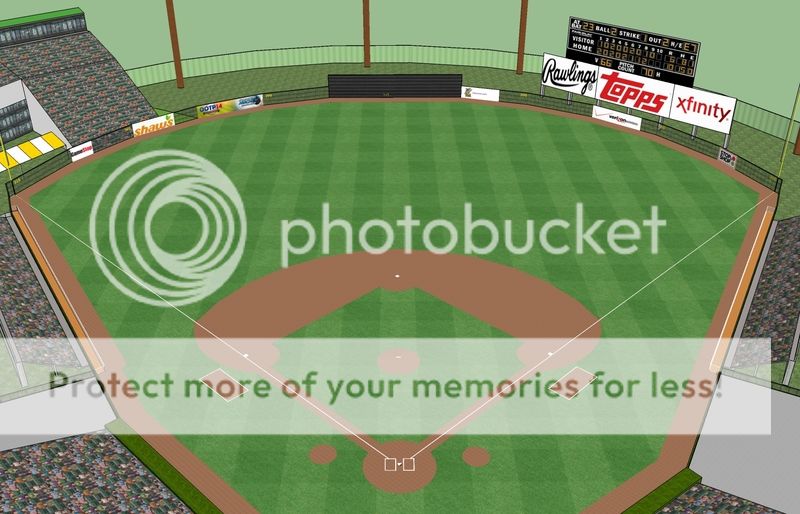 3D Fictional Stadium Pack Uploaded - OOTP Developments Forums