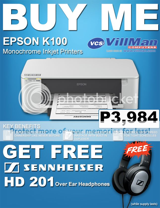 Epson K100 Promo | VillMan Computers