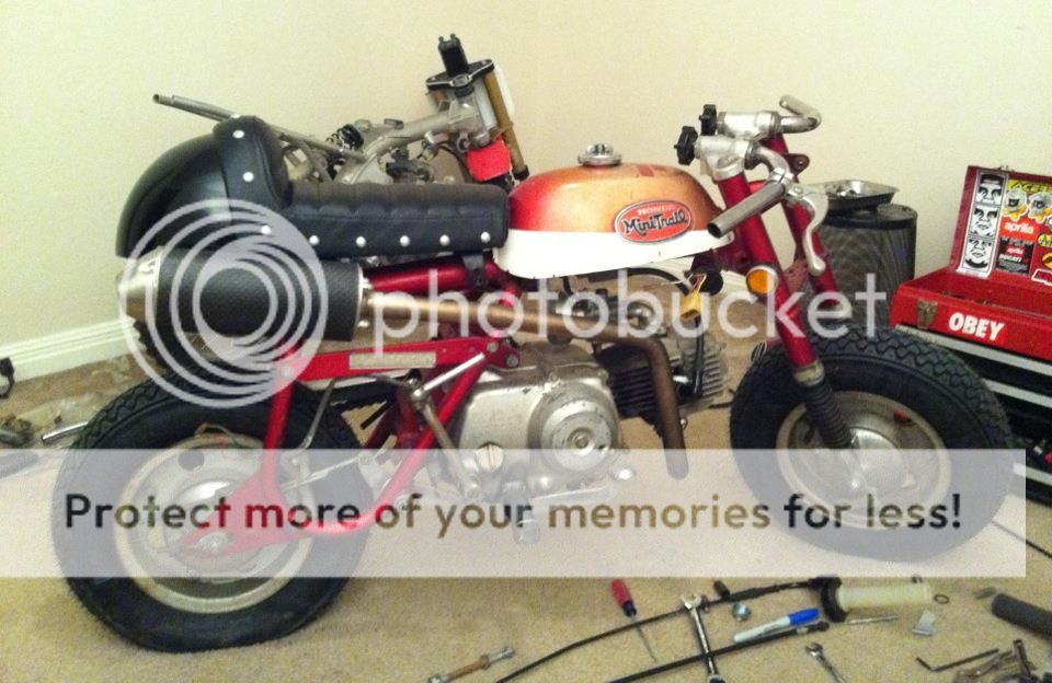 '71 Z50 Hardtail Cafe Racer | SuperMoto Junkie