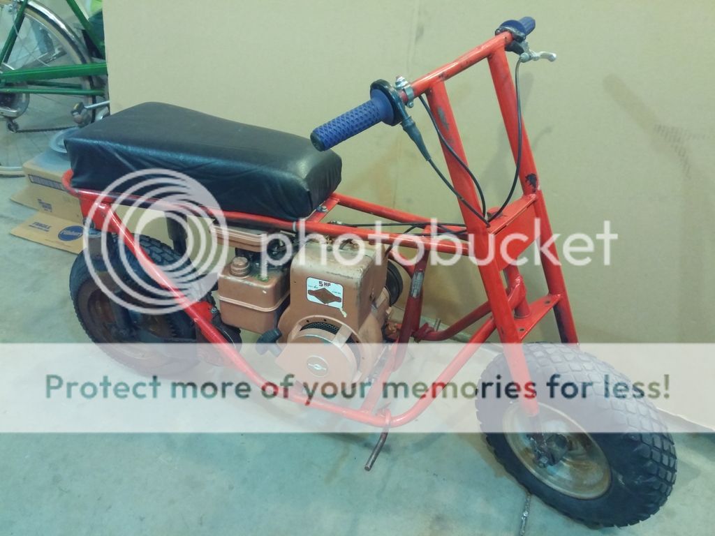 Tote Gote model 500 aka Mini Gote | OldMiniBikes.com