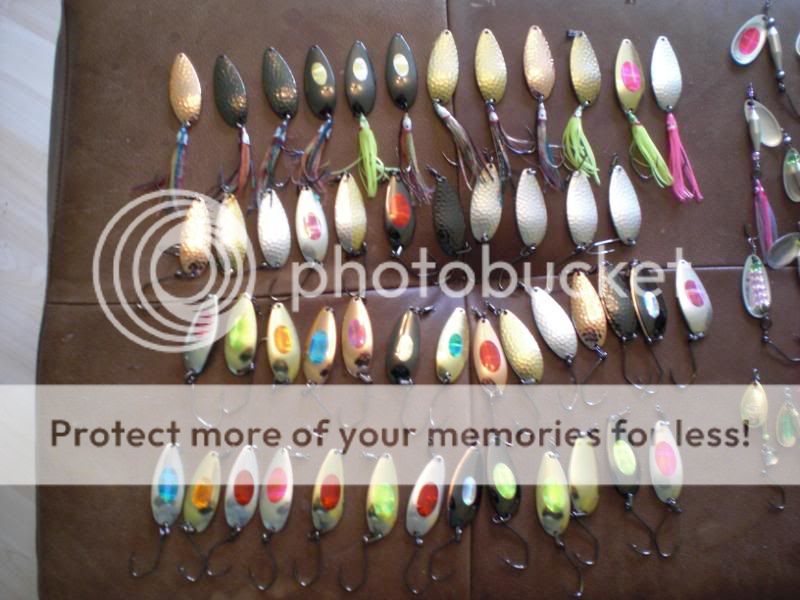 Samples of lures ready for coho. | Northwest Fishing Board ...