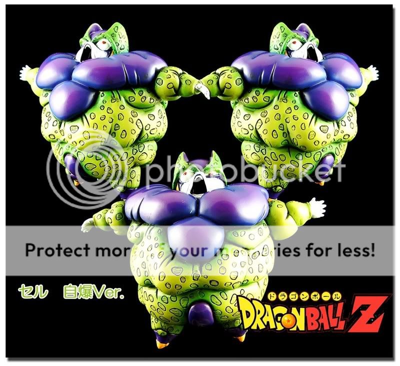 Dragonball Z Resin Kit Figure - Cell Explosion | eBay